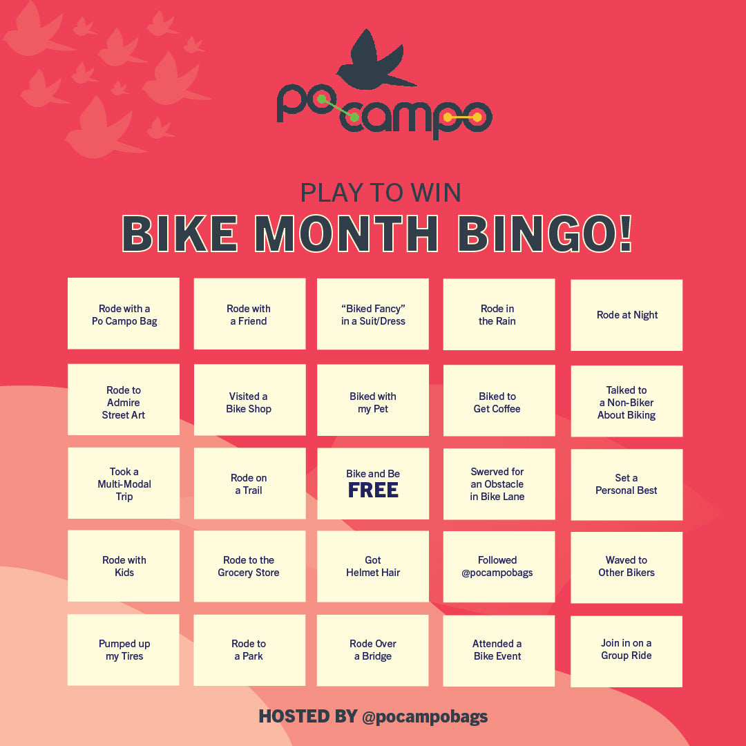 Play Bike Month Bingo! – Po Campo