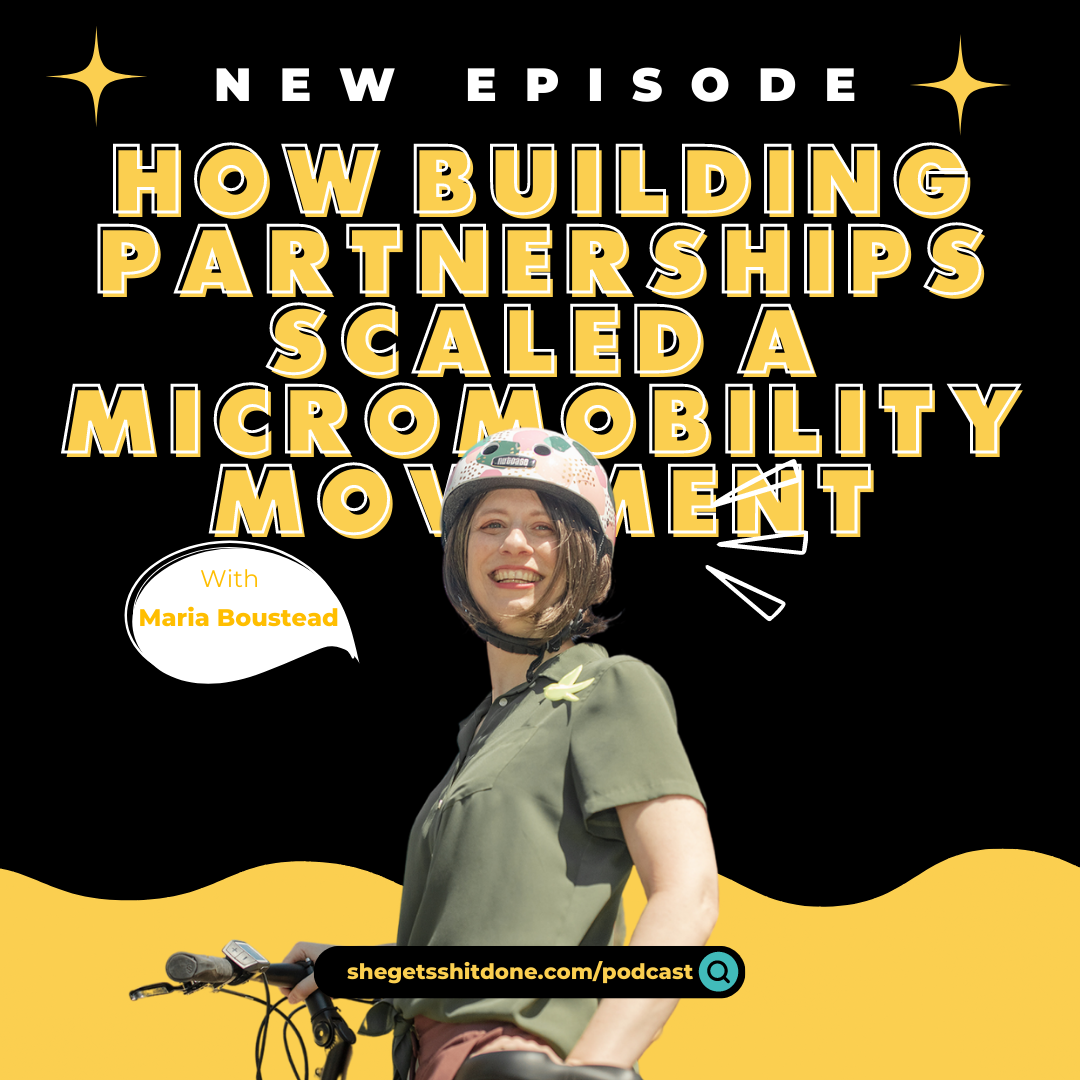 Our Founder Maria Boustead on the Get Sh!t Done podcast – Po Campo