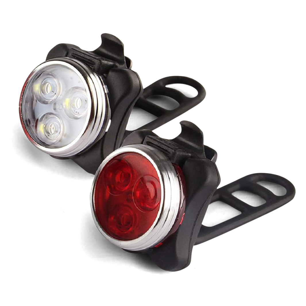 Rechargeable Clip-on Bike Light 2-Pack, Bike Accessories, Durable Bike ...
